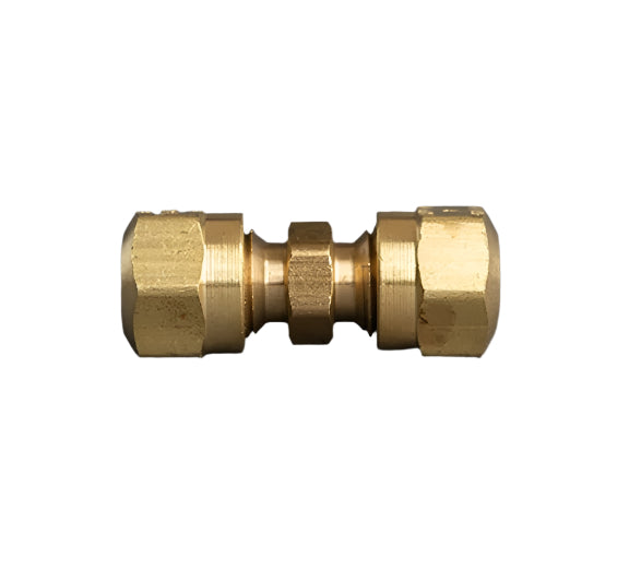 1/4in Brass Union Coupling — NutsandBolts.com