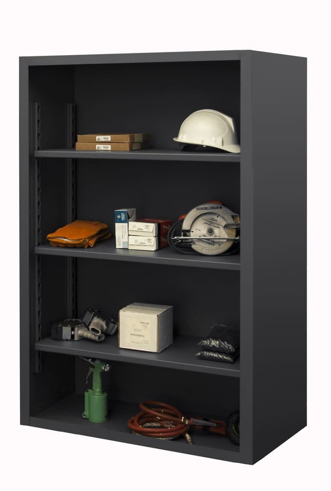 Enclosed Sheving with 3 Shelves — NutsandBolts.com