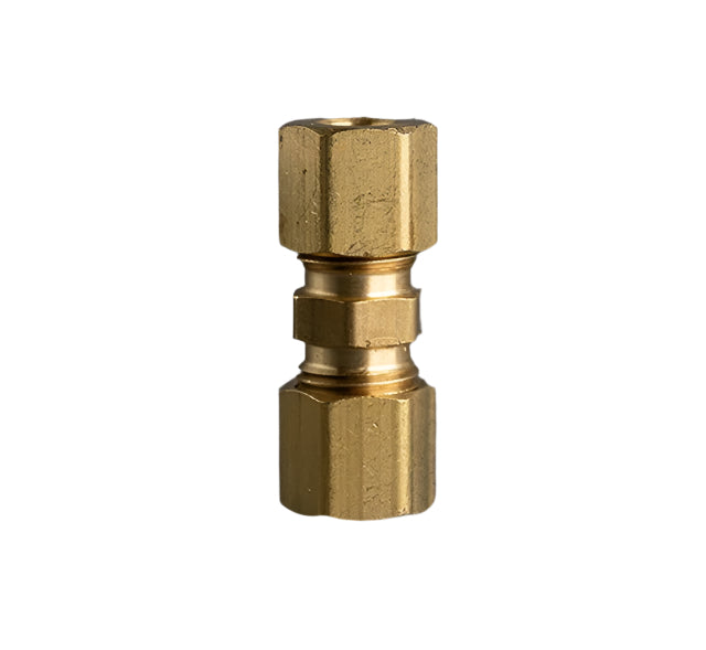 1/4in Brass Union Coupling — NutsandBolts.com