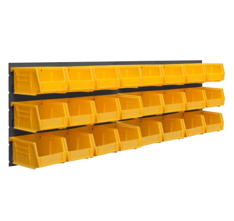 Wall Mountable Louvered Panel Rack — NutsandBolts.com