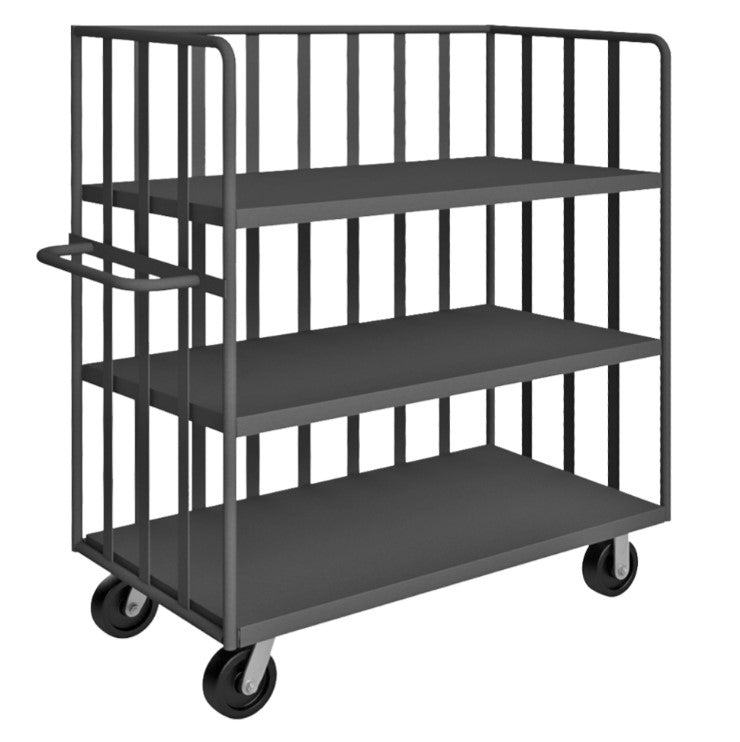 Bulk Stock/Package Mover with 3 Shelves — NutsandBolts.com