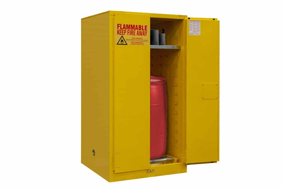55 Gal. Manual-Close Flammable Storage — NutsandBolts.com