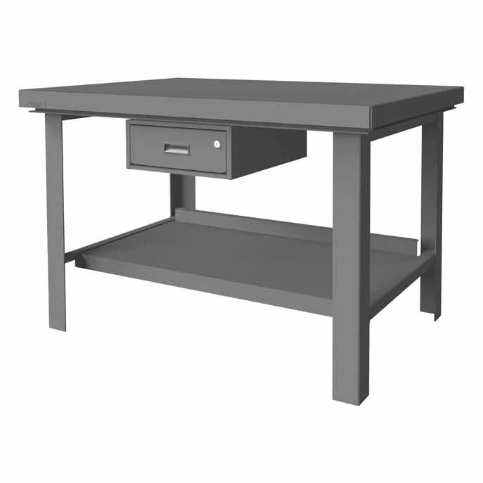 48in x 36in Heavy Duty Workbench with 1 Drawer — NutsandBolts.com