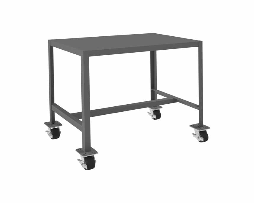 24in x 36in Mobile Machine Table Workbench with 1 Shelf — NutsandBolts.com