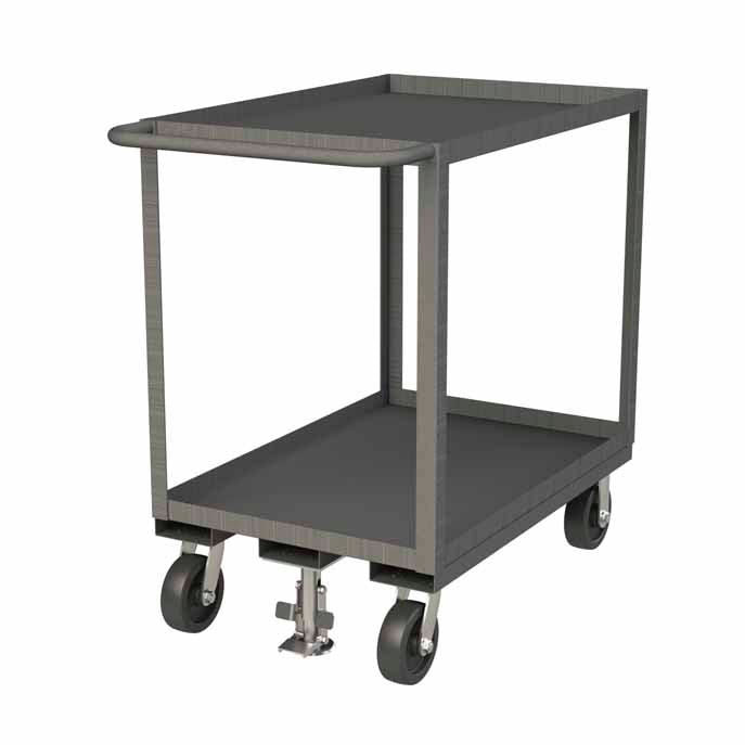 24in x 36in Stock Cart with 2 Shelves — NutsandBolts.com