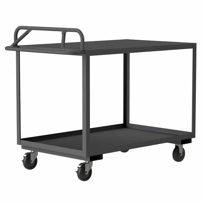 30in x 48in Stock Cart with 2 Shelves — NutsandBolts.com