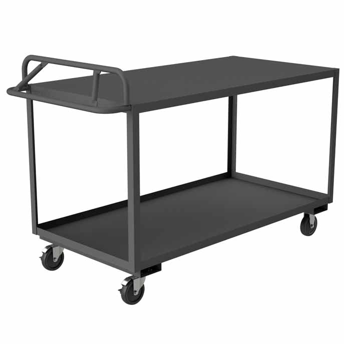 30in x 60in Stock Cart with 2 Shelves — NutsandBolts.com