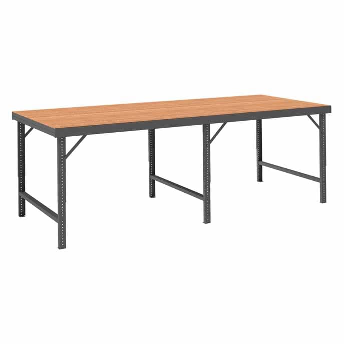 120in x 30in Adjustable Height Workbench — NutsandBolts.com