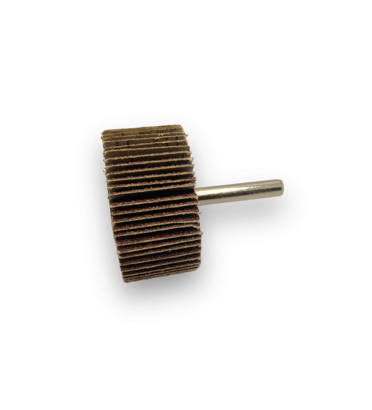 2 x 1in Flap Wheel with 1/4in Mandrel 80 Grit — NutsandBolts.com