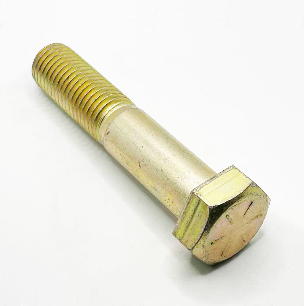 1 1/8-7 x 5 UNC Grade 8 Hex Cap Screw Yellow Zinc — NutsandBolts.com
