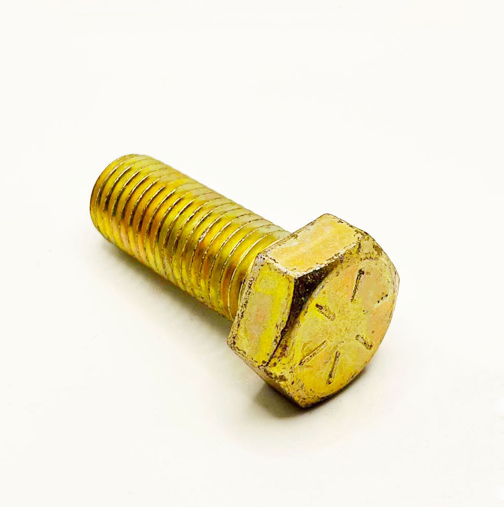 3/4-10 x 1-3/4in UNC Grade 8 Hex Cap Screw Yellow Zinc — NutsandBolts.com