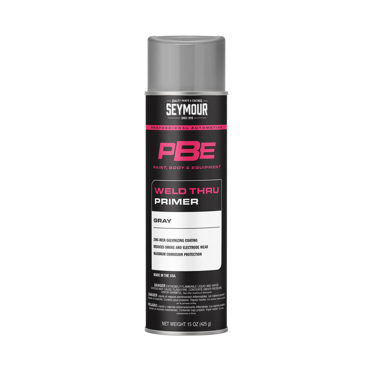 15oz PBE Gray Self Etching Weld Thru Primer for spray paint ...