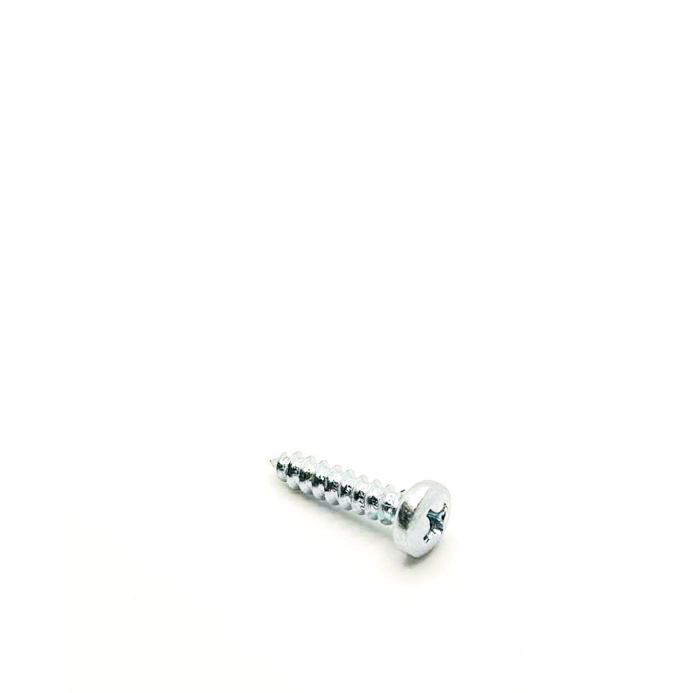 #8 x 5/8in Phillips Pan Tapping Screw Clear Zinc — NutsandBolts.com