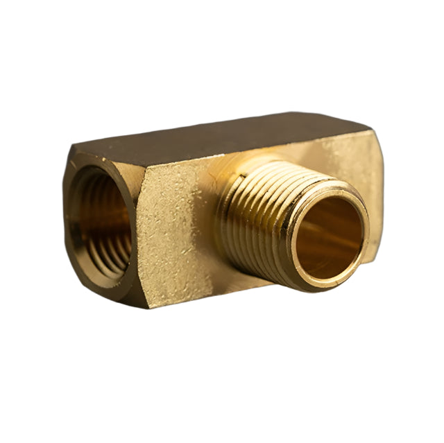 1/2in Extruded Male Brass Branch Tee — NutsandBolts.com