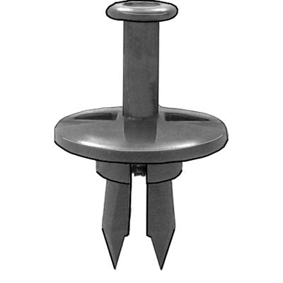 1 x 3/4in GM Fascia Push Type Retainer Black — NutsandBolts.com