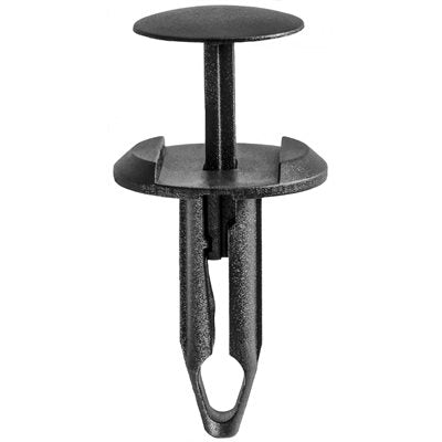 18 x 23mm Ford Fascia Push Type Retainer Black — NutsandBolts.com