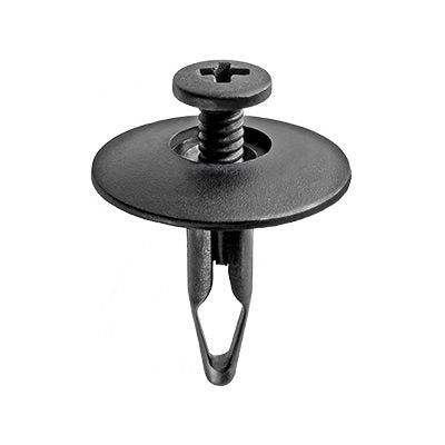 Push Type Retainer 1" Head 29/32" Length Black — NutsandBolts.com
