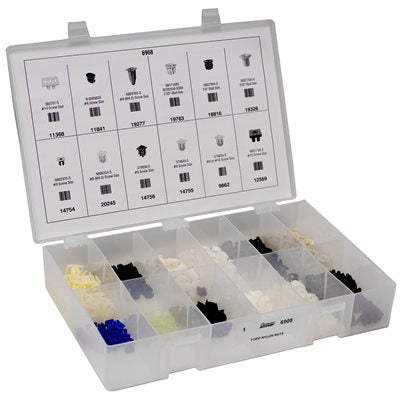 310 Piece Ford Nylon Nut Assortment — NutsandBolts.com