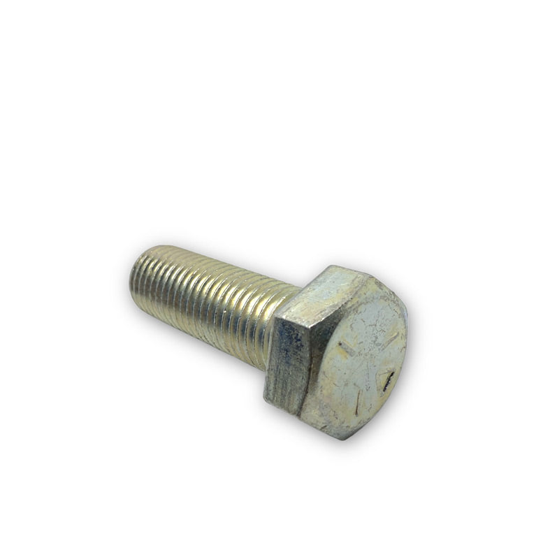 1-8 x 3in UNC Grade 5 Hex Cap Screw Clear Zinc — NutsandBolts.com