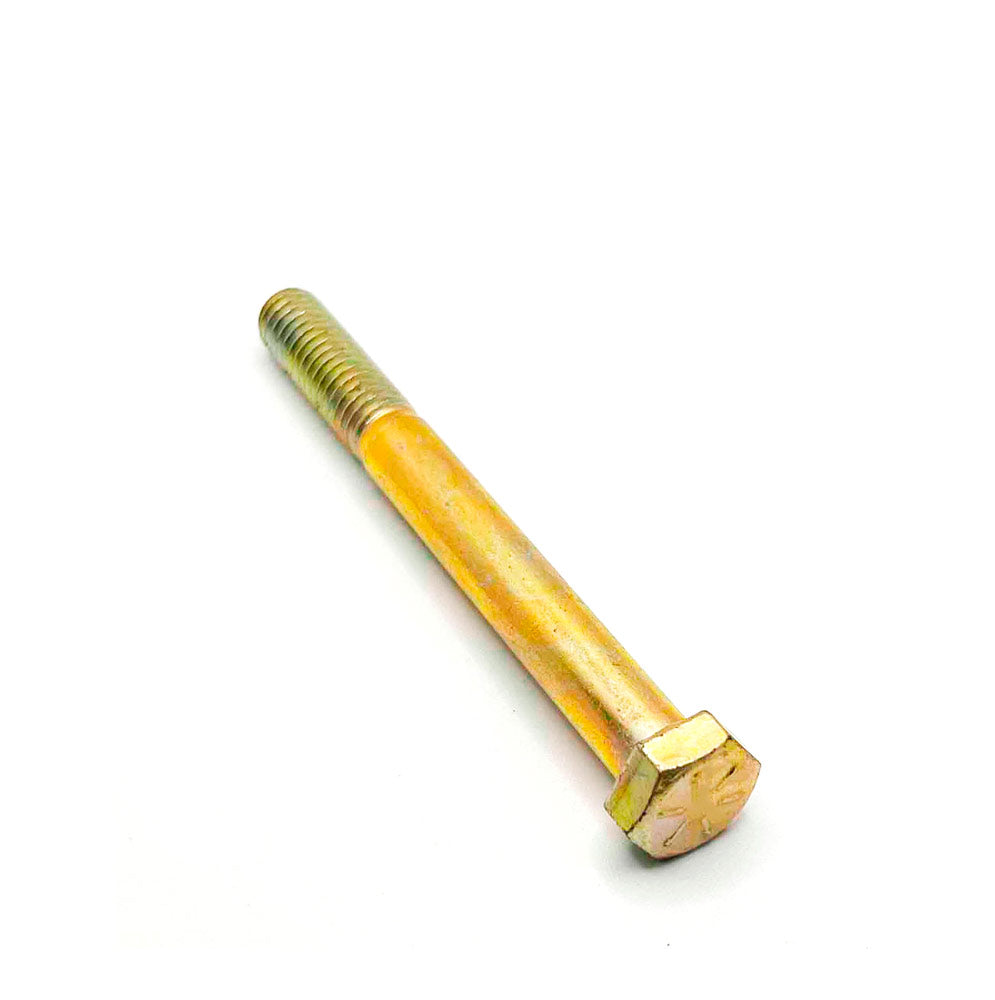 3/8-16 x 3-1/2in UNC Grade 8 Hex Cap Screw Yellow Zinc — NutsandBolts.com