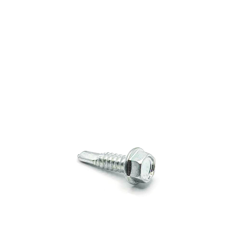 #14-14 x 1in Indent Hex Washer Tek Screw — NutsandBolts.com