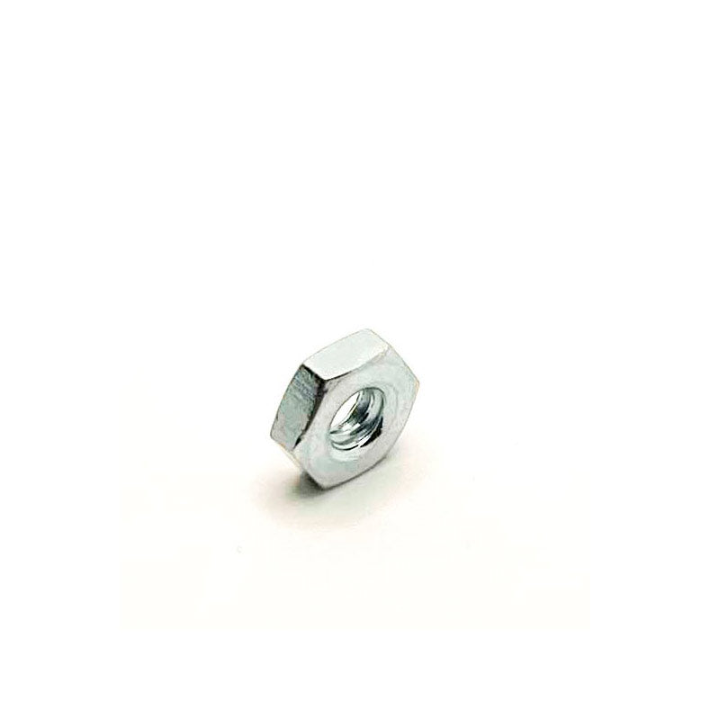 #10-24 UNC Hex Machine Nut Clear Zinc — NutsandBolts.com