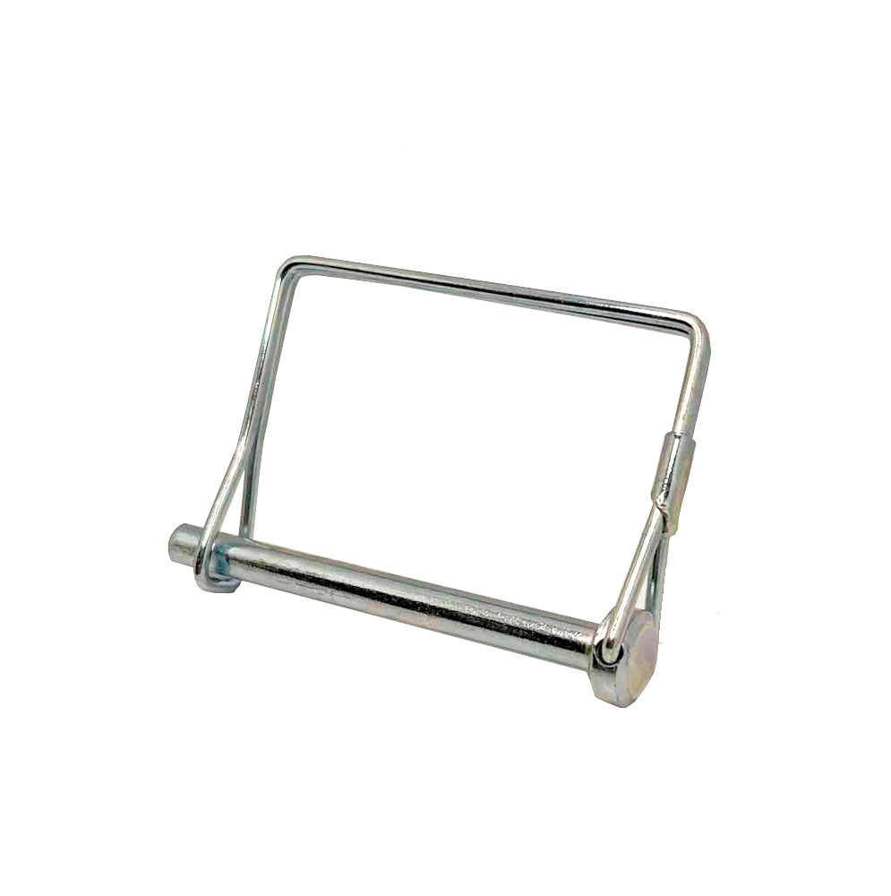1/4 x 2-1/2in Coil Tension Square Lynch Pin Clear Zinc — NutsandBolts.com