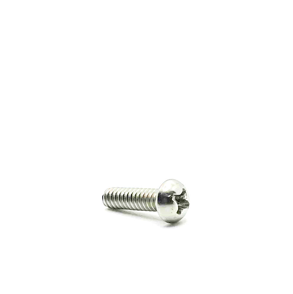 #6-32 x 1/2in UNC Stainless Steel Phillips Round Machine Screw ...