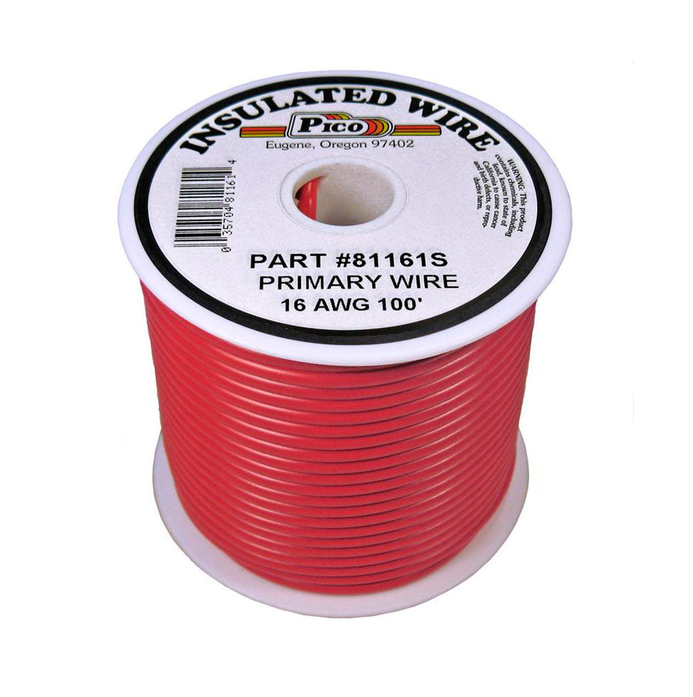16 Gauge Primary Wire / Red — NutsandBolts.com