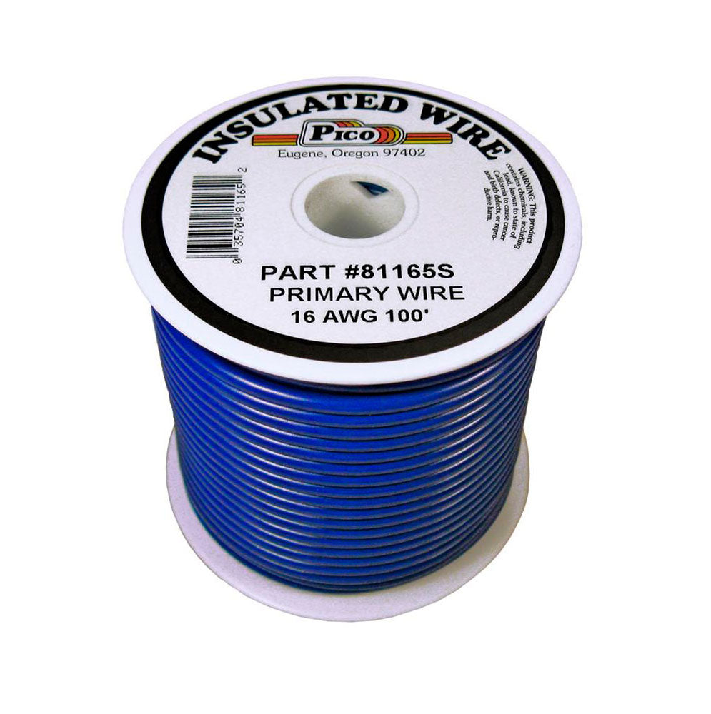 16 Gauge Primary Wire / Blue — NutsandBolts.com