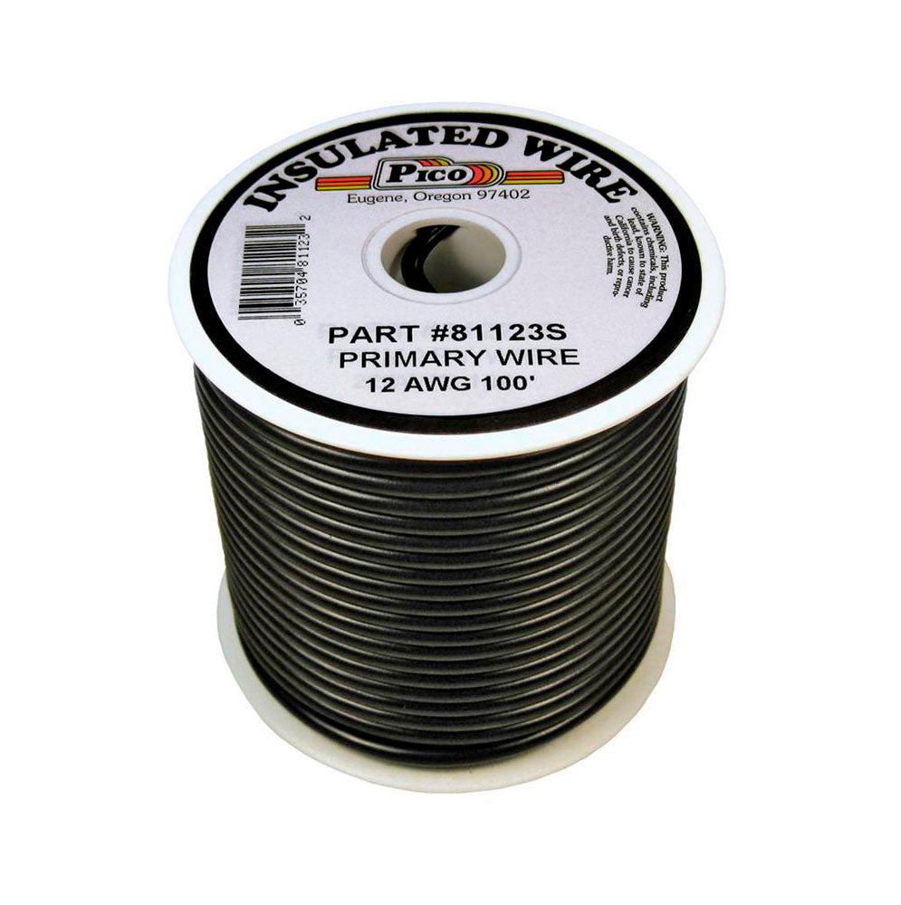 12ga Primary Wire Black — NutsandBolts.com