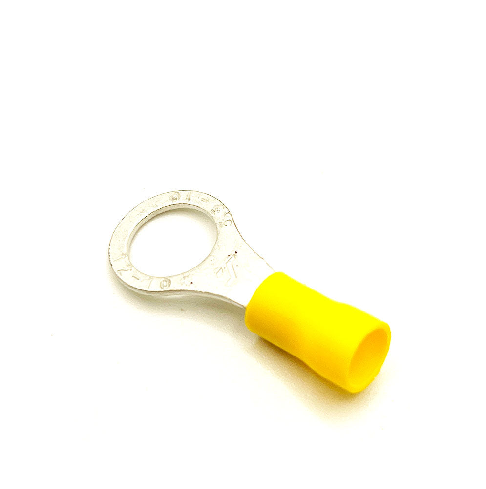 12-10 AWG 3/8in Ring Yellow Vinyl — NutsandBolts.com
